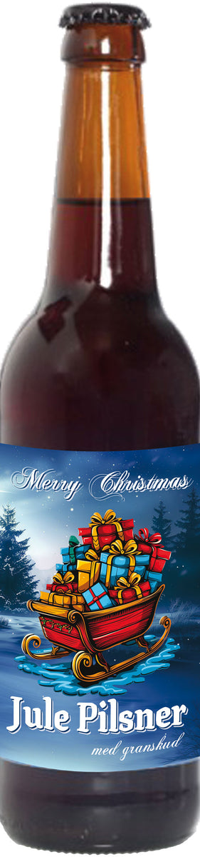 Merry Christmas - Jule Pilsner 7,0% 50 cl – Bryghuset i Randers A/S
